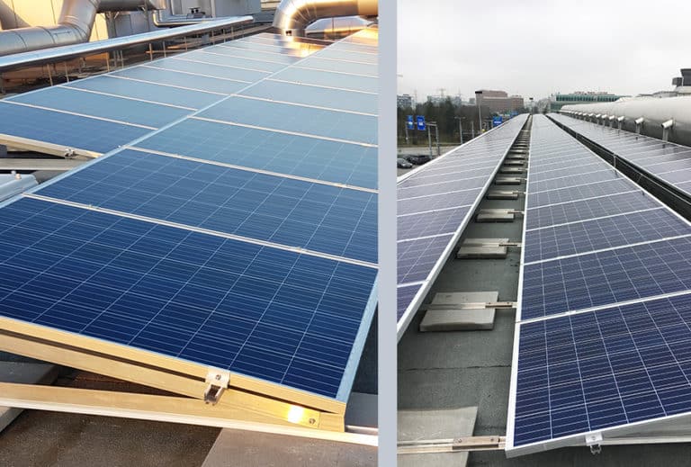 Triangle System for Airport Terminal - K2 Systems