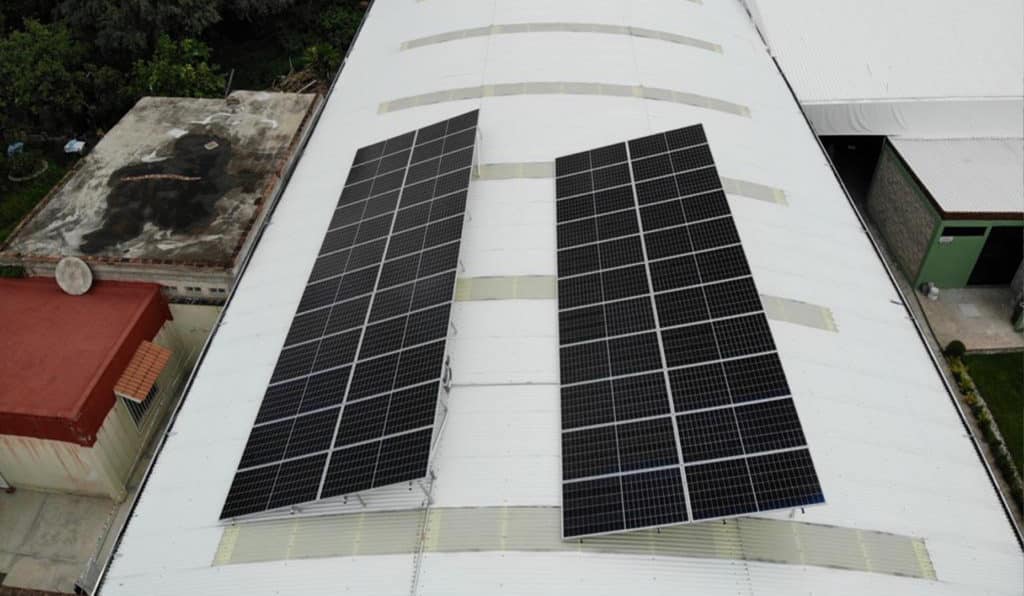 CrossRail Tilt Up Multi Row System - K2 Systems