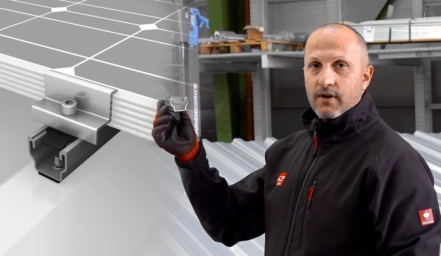 Mounting video of the MultiRail system - K2 Systems