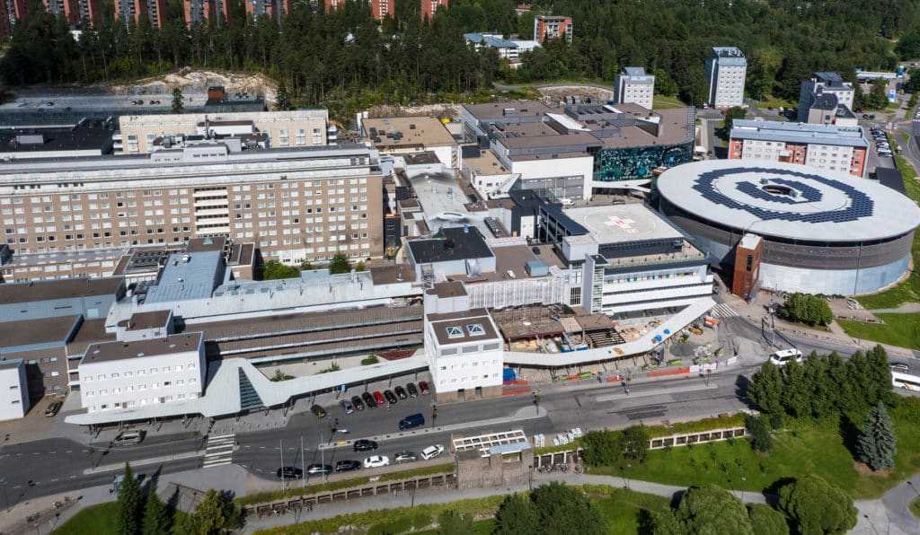 S-Dome Classic system for a hospital in Finland - K2 Systems