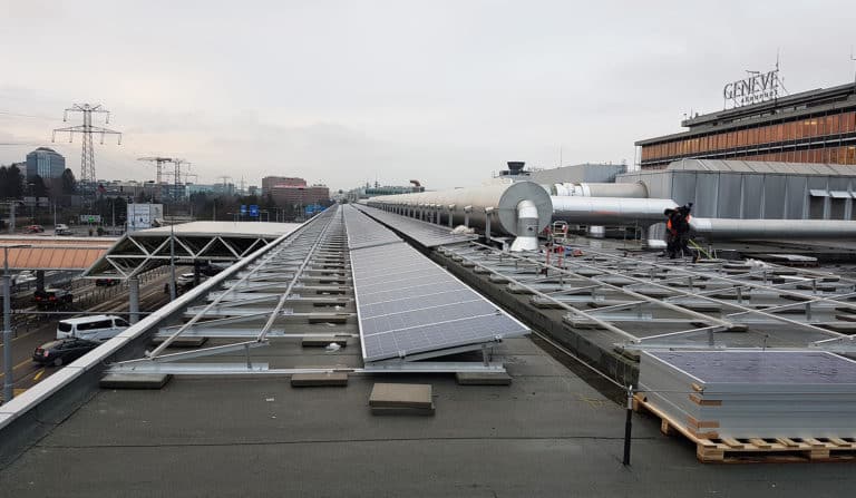 Triangle System for Airport Terminal - K2 Systems