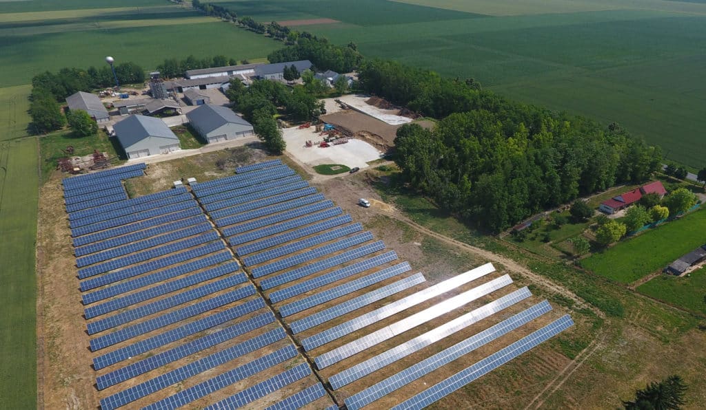 Ground-mounted plant with 1.1 MWp opened in Hungary - K2 Systems