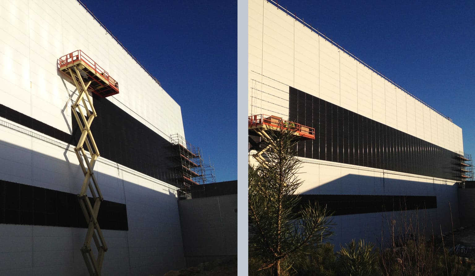 Fassade in Norwegen mit Photovoltaik ausgestattet - K2 Systems