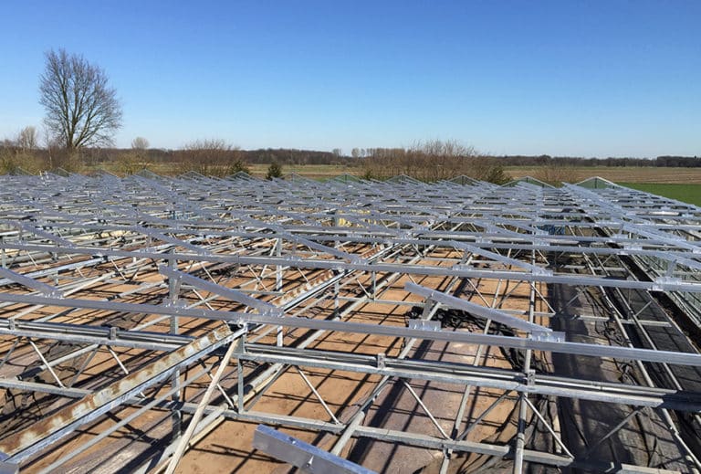 Special construction realised for a solar system on a greenhouse - K2 ...