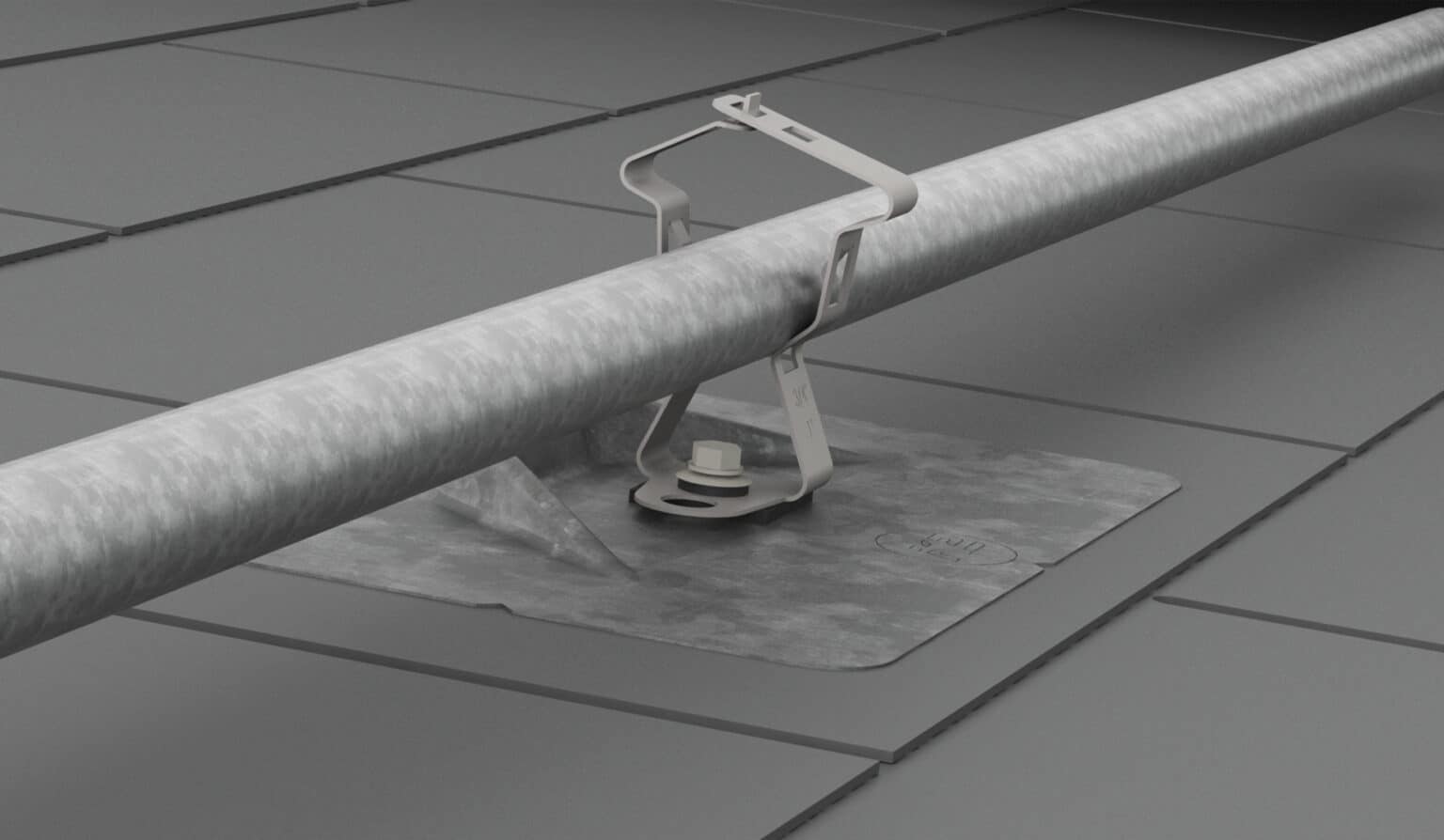 K2 Conduit Clamp Flashing Kit w/EverSeal - K2 Systems