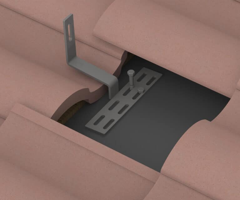 Universal Standard Hook, 9" Base, Kit - K2 Systems