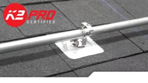 K2 Conduit Clamp Flashing Kit w/EverSeal - K2 Systems