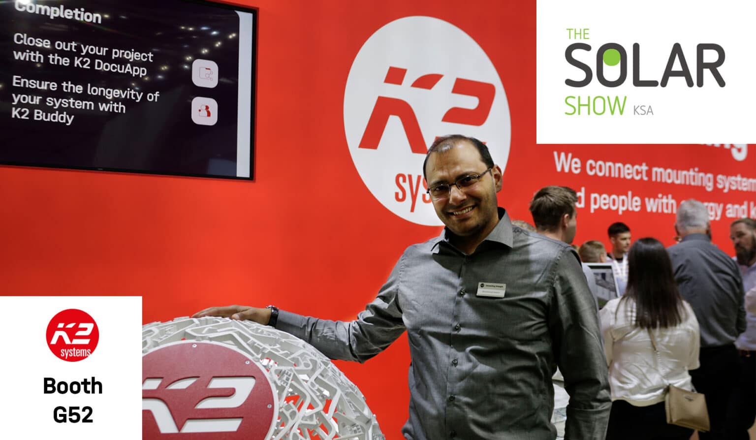 The Solar Show 2023 in Saudi-Arabien – die Fachmesse für erneuerbare Energien - K2 Systems