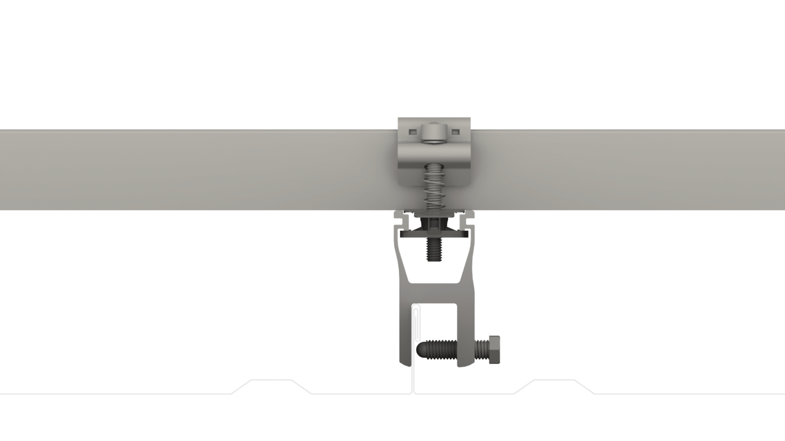 Sistema Standing Seam Rail-less - K2 Systems
