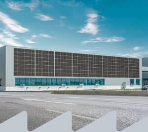 Fassaden-Montagesysteme für PV-Anlagen - K2 Systems