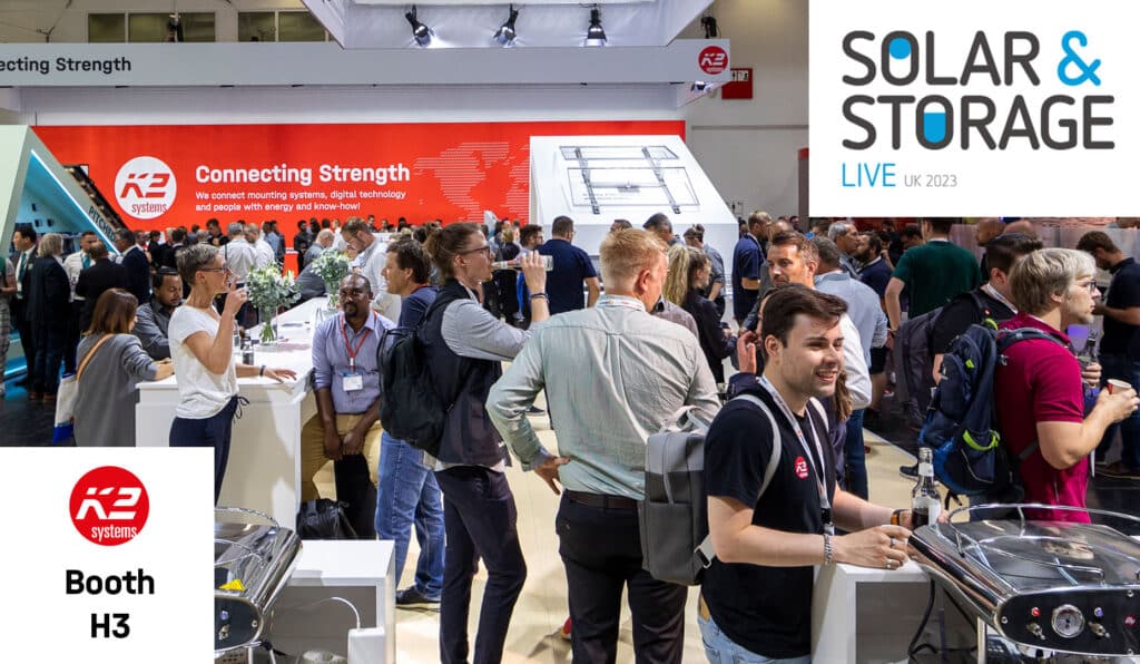 K2 Systems at Solar & Storage Live 2023 - the UK's largest energy ...