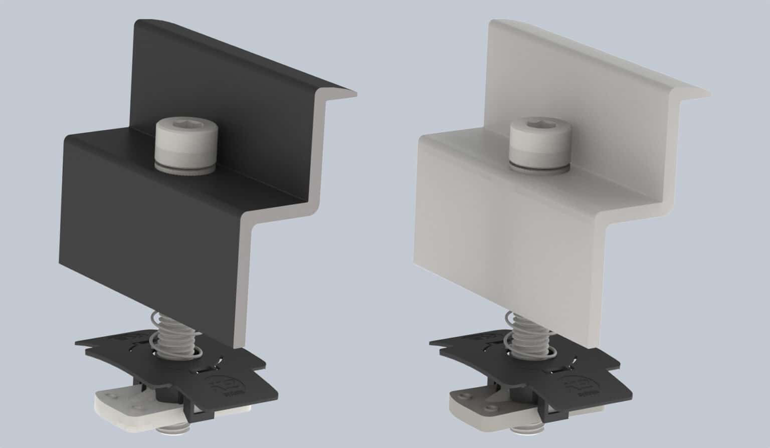 Aluminum End Clamp - K2 Systems