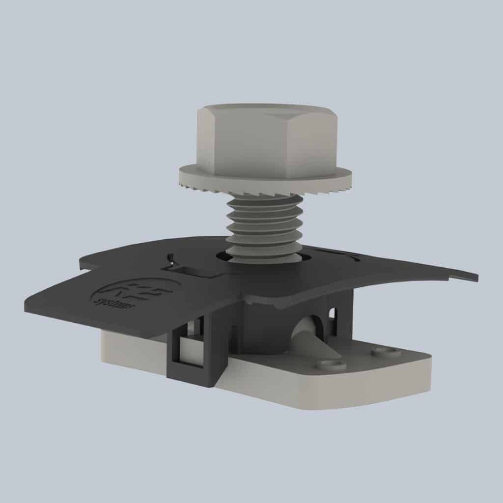 CR Micro Inverter & Optimizer Mounting Kit - K2 Systems