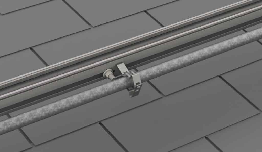 K2 Conduit Clamp CrossRail Kit - K2 Systems