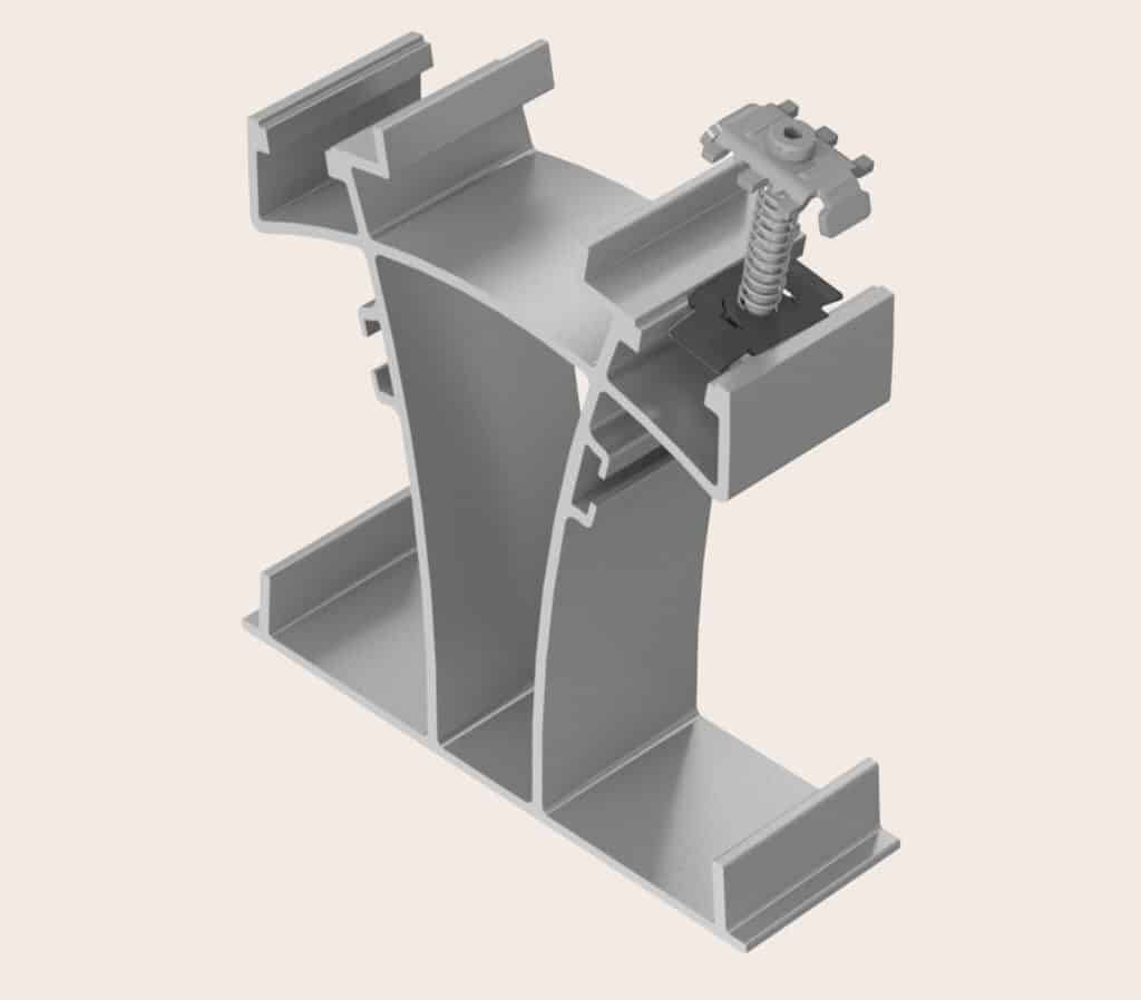 Dome Mid Clamp - K2 Systems