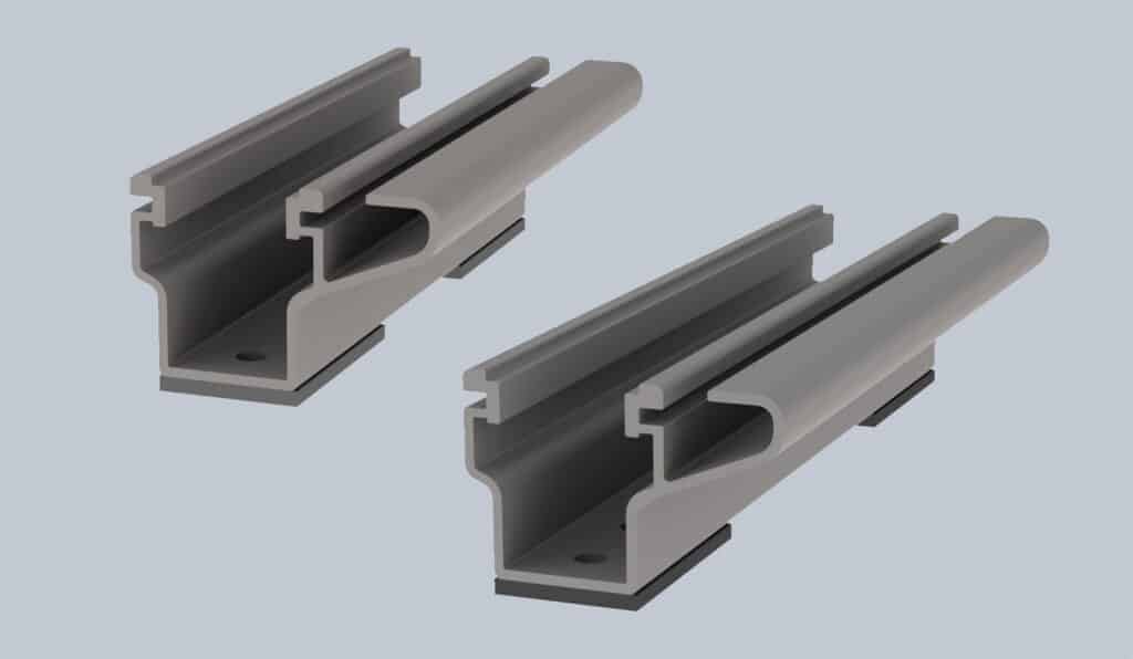 MicroRail TR Base - K2 Systems