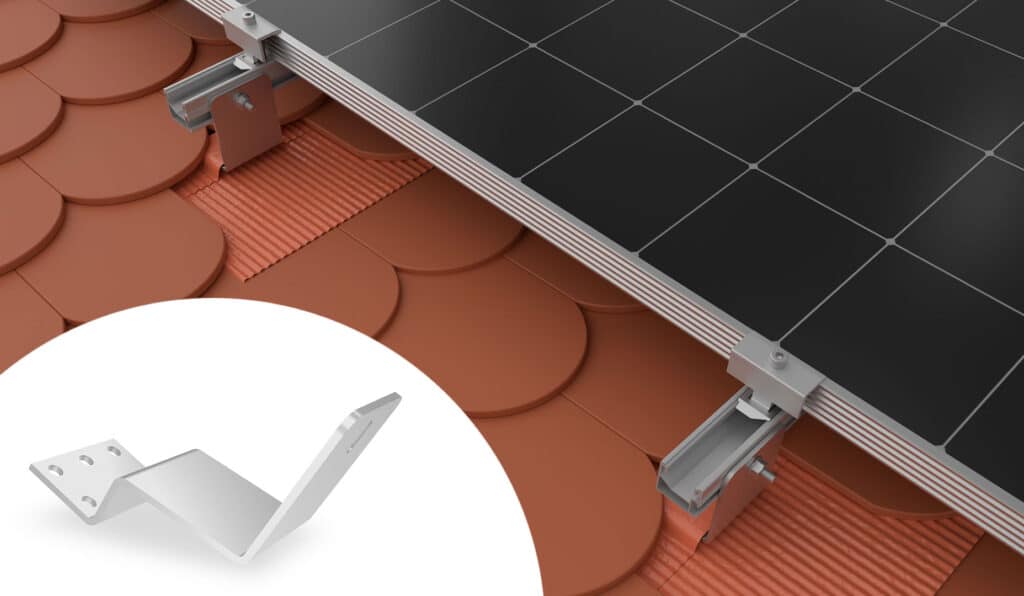 The new SingleHook FlatTile - available now - K2 Systems