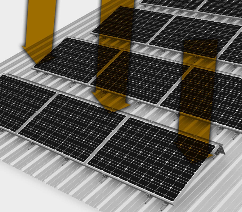 K2 Dome 6 system trapezoidal sheet metal - K2 Systems