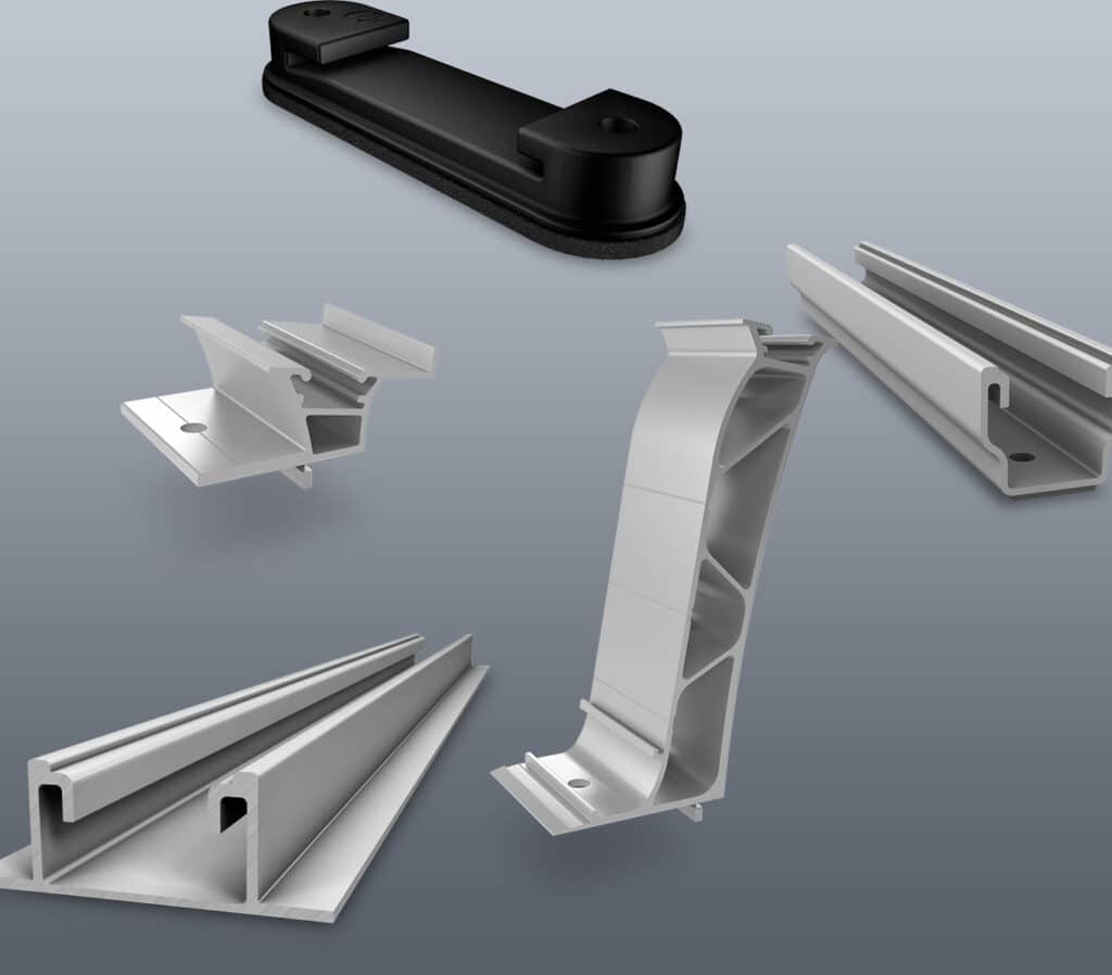 K2 Dome 6 system trapezoidal sheet metal - K2 Systems