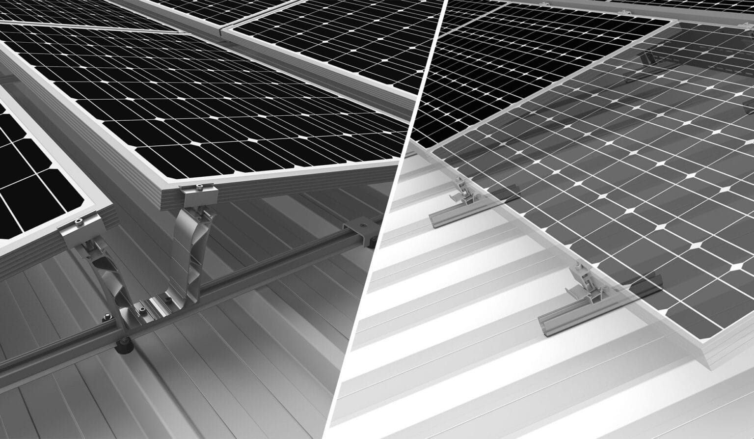 Système K2 Dome 6 sur tôle trapézoïdale - K2 Systems