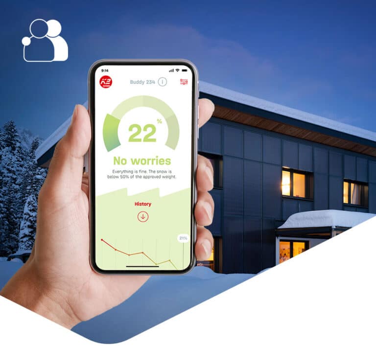 K2 Buddy: Monitoring für Schneelasten - K2 Systems