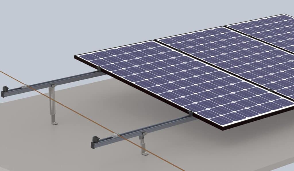 CrossRail Simple Tilt System - K2 Systems