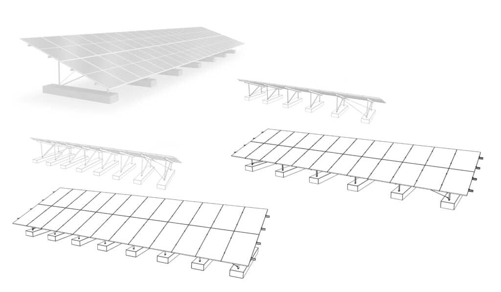 New N-Rack Kits replace A- and P-Rack - K2 Systems