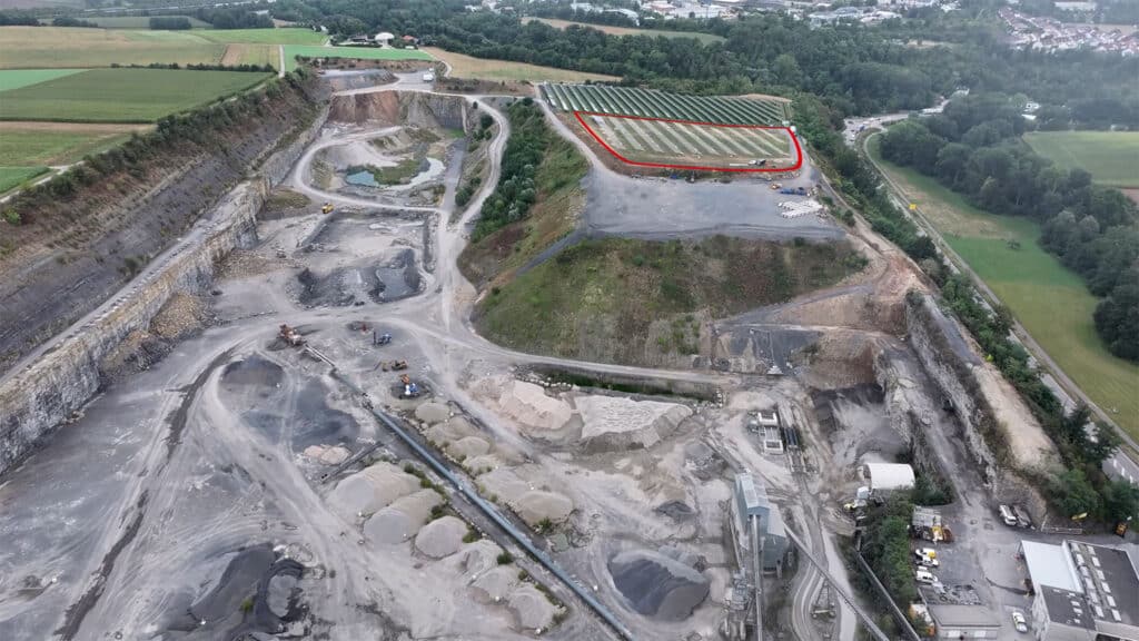 1,5 MW N-Rack 3.15 with pile-driven foundations - K2 Systems