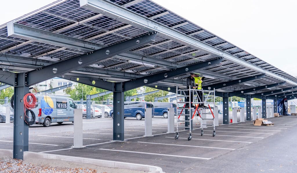 Facade mounting systems for PV plants - K2 Systems