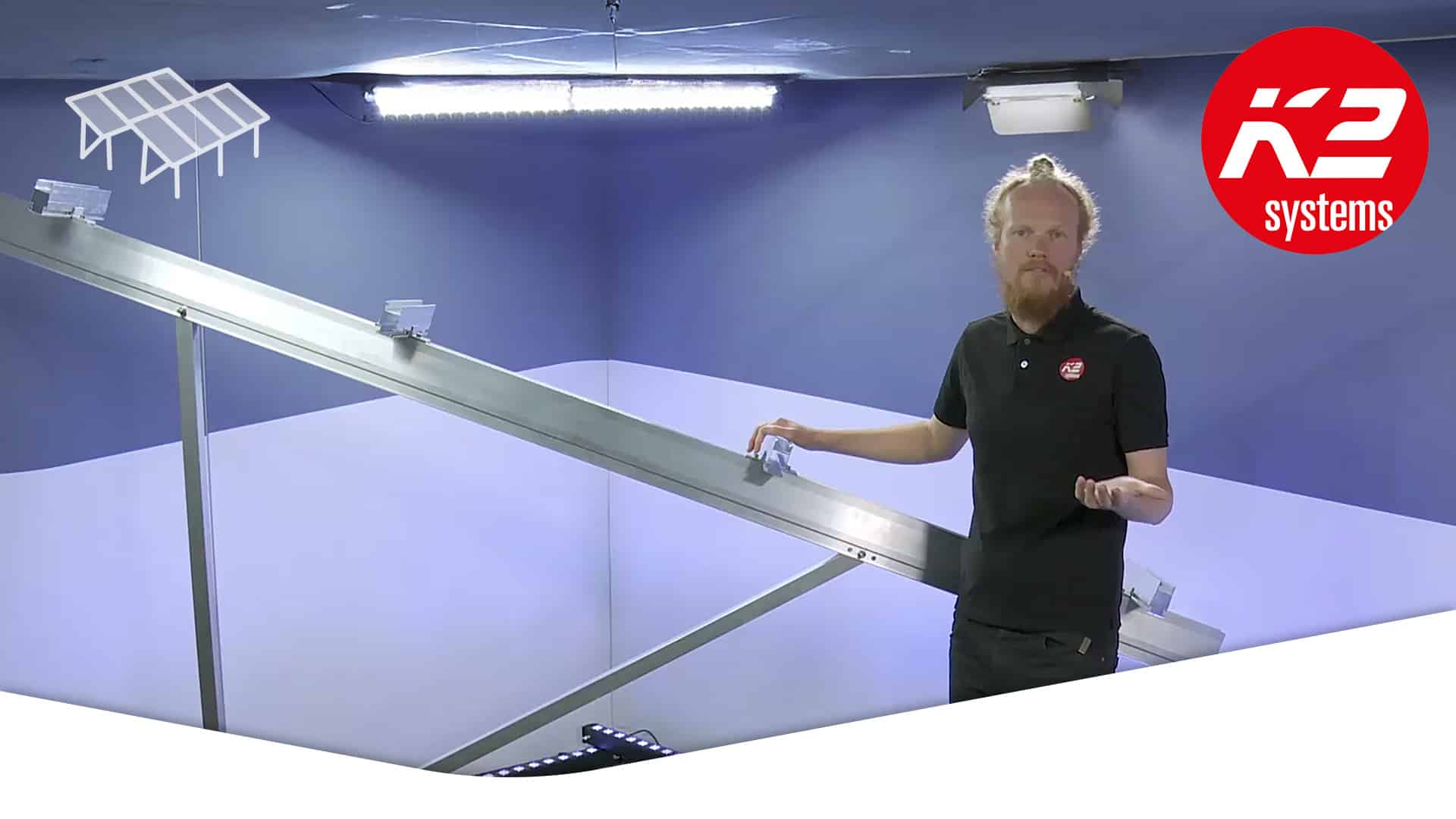 Compact ground-mounted systems with minimal planning effort - K2 Systems