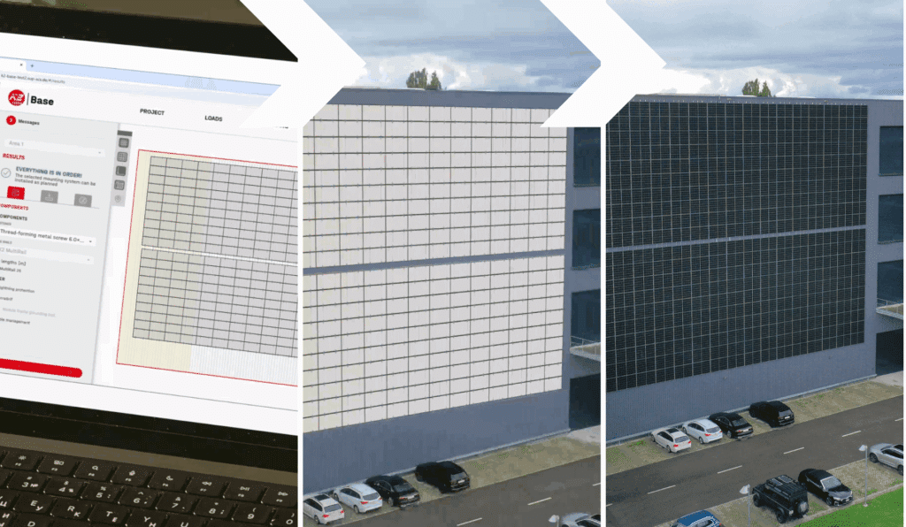 K2 WallPV désormais planifiable dans K2 Base - K2 Systems