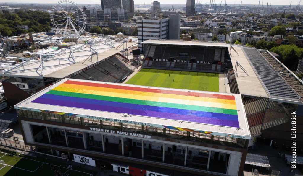The World’s First PV System in Rainbow Colors - K2 Systems